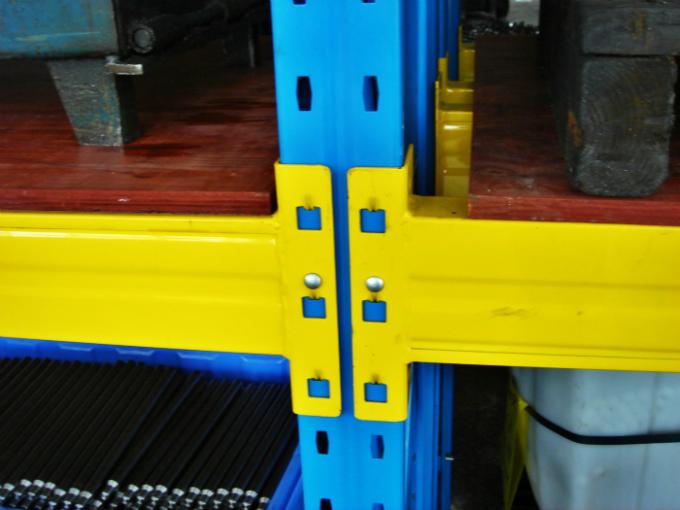 Heavy Duty Selective Pallet Racking With Plywood Deckin , Steel Racking ...