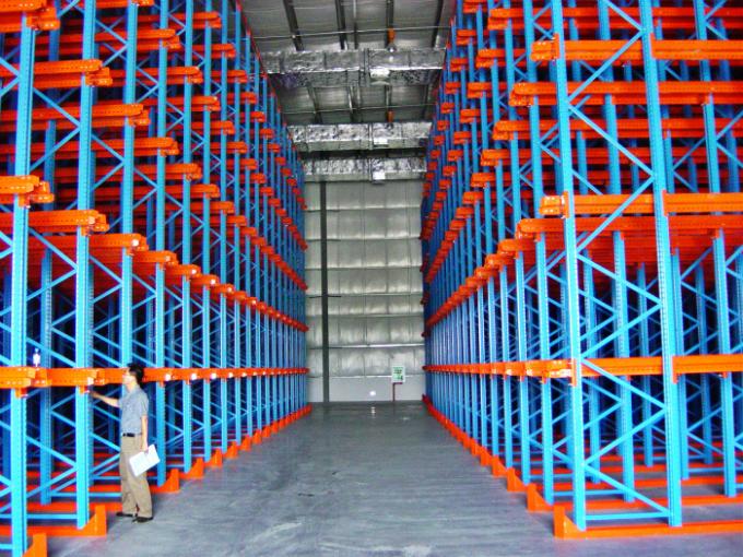 Single Entry Selective Pallet Racking With Single / Double Stacked Pallets