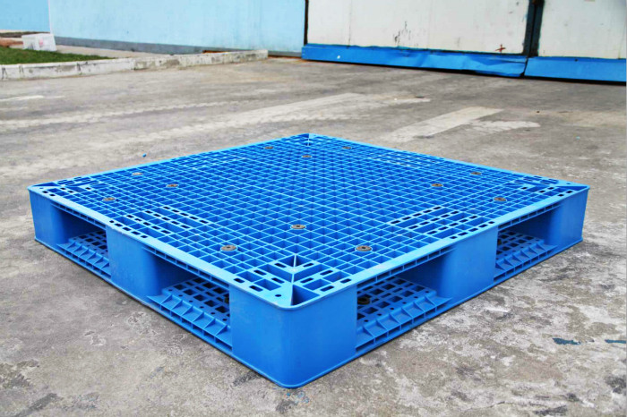 Rackable Plastic Shipping Pallets For Storage / Distribution , Blue ...