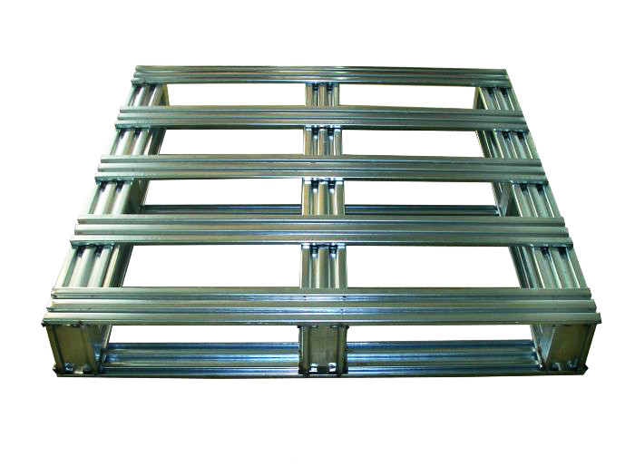 Re - Usable Residual Galvanized Metal Pallets Durable For Industrial ...
